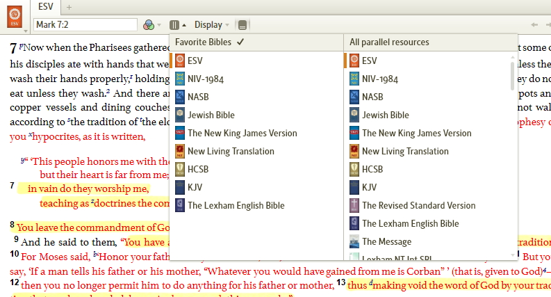 BUG: Reproducable error selecting parallel resources - Logos Community